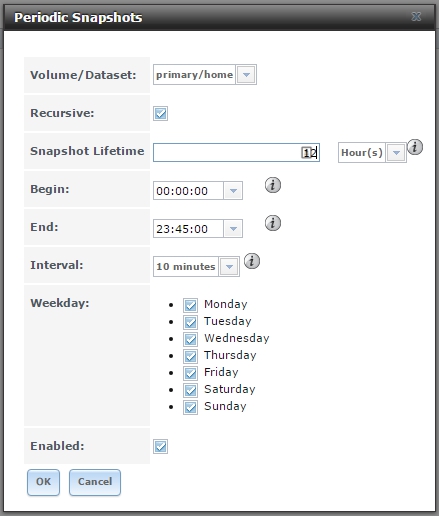 Enabling Shadow Copies on FreeNAS Personal Shares - Basil's Tech Diary