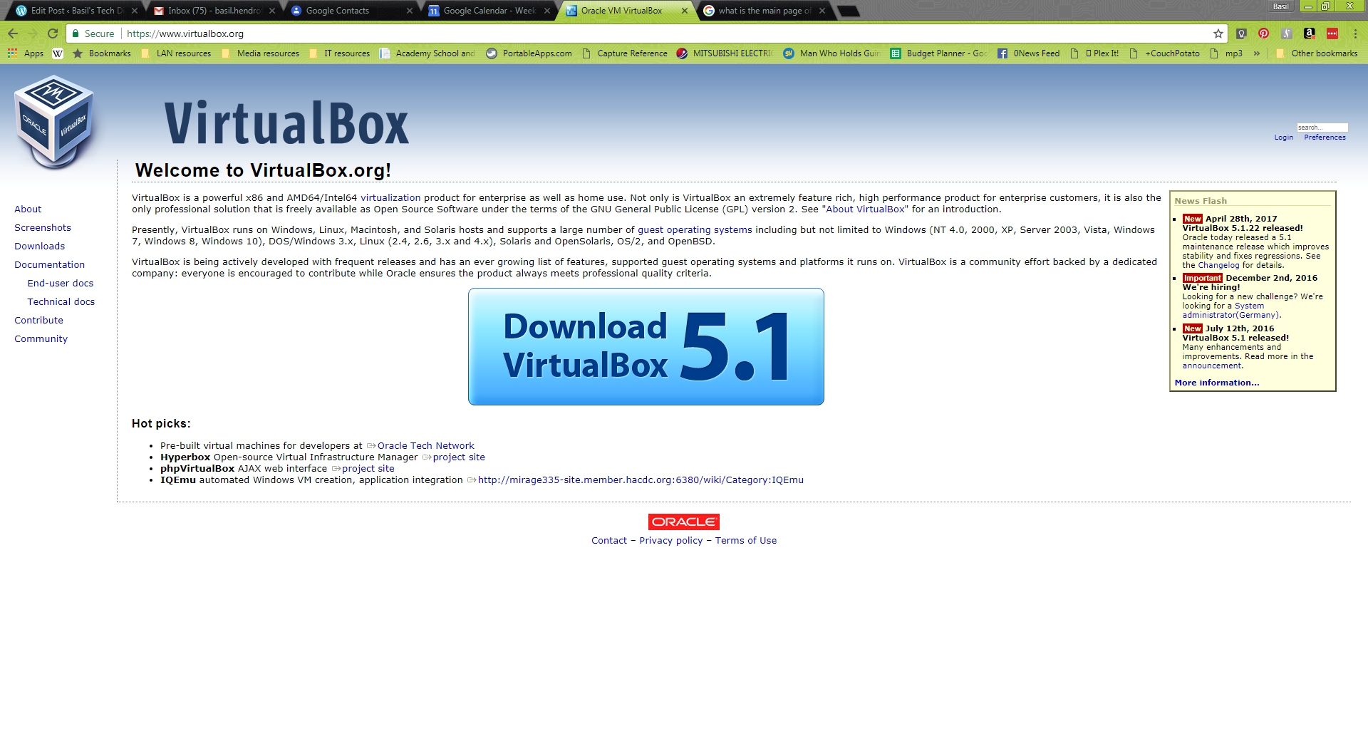 VMware and Windows 95 - Basil's Tech Diary