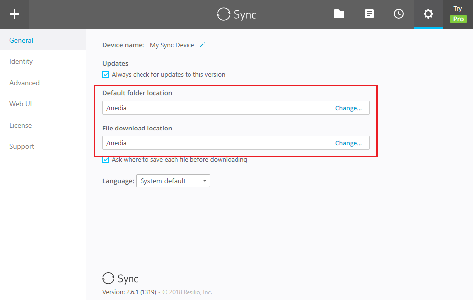Resilio Sync Setup For Freenas Revised Basils Tech Diary 6176