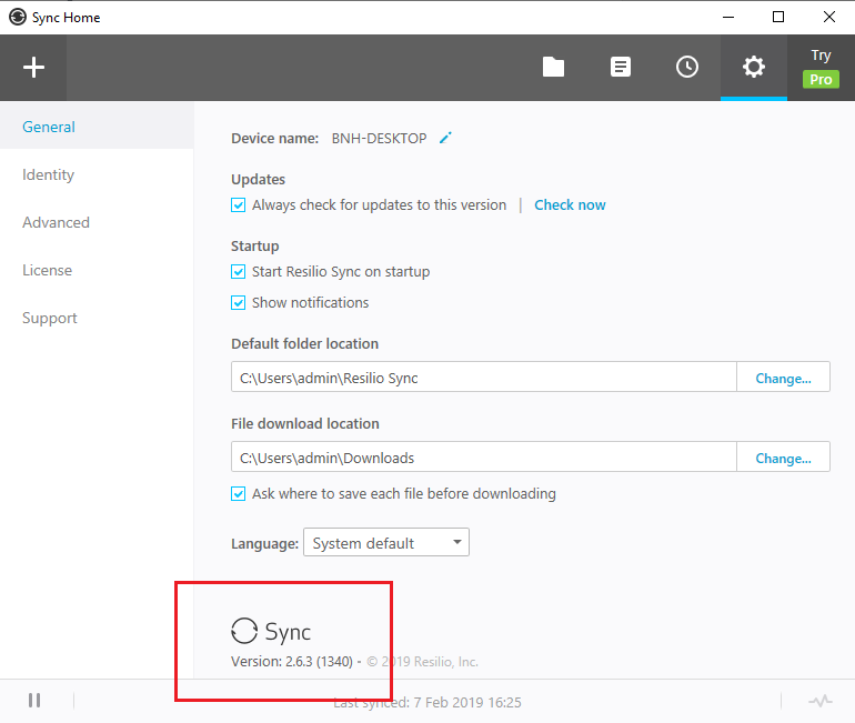 Resilio Sync Setup for Windows 7+ Clients (revised) - Basil's Tech Diary